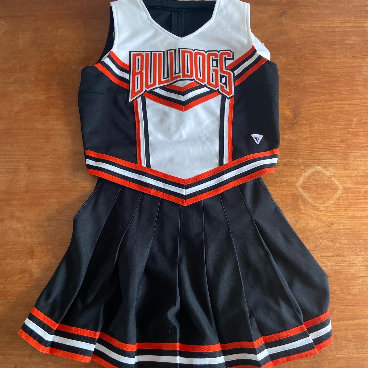 Vintage Varsity Brand High School College Bulldogs... - Depop