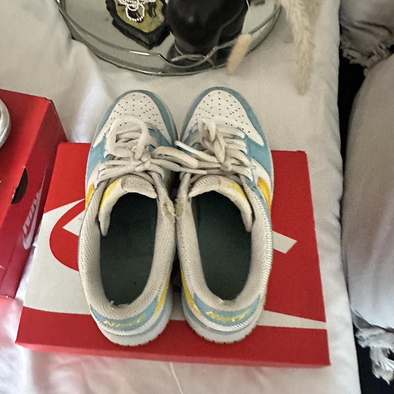 Homer Simpson dunks Size 3 x - Depop