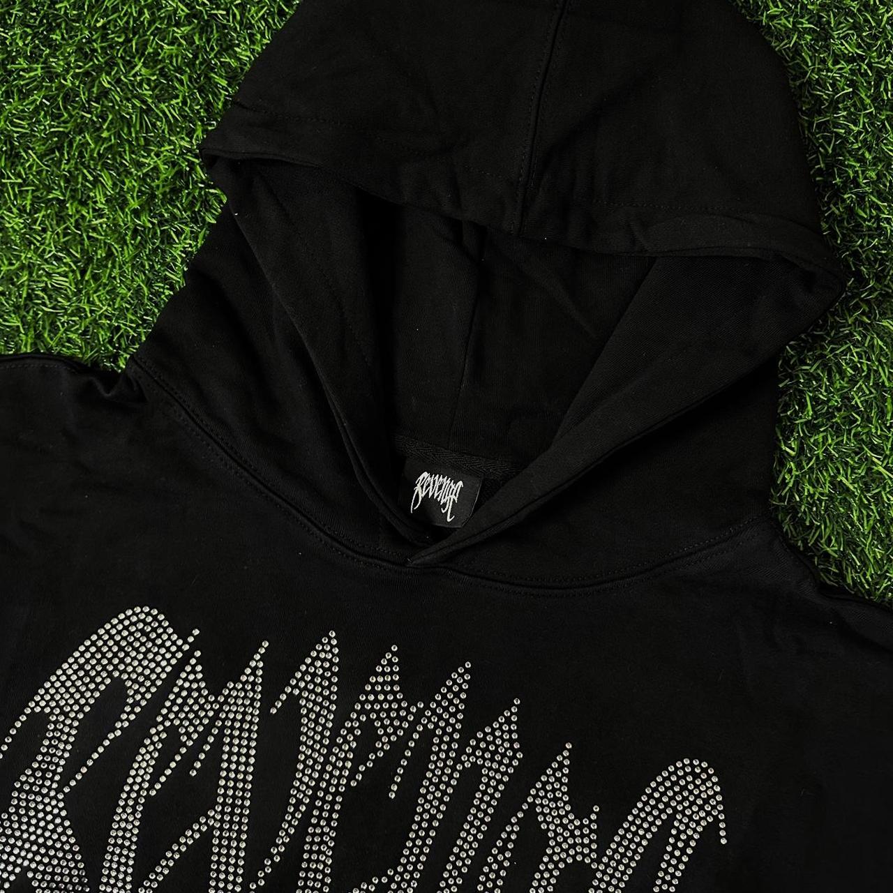Revenge Rhinestone hoodie New #xxxtentacion... - Depop