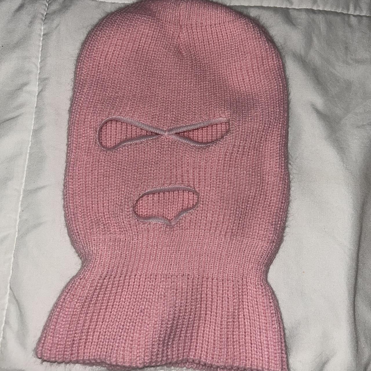 Baby Pink ski mask :) - Depop
