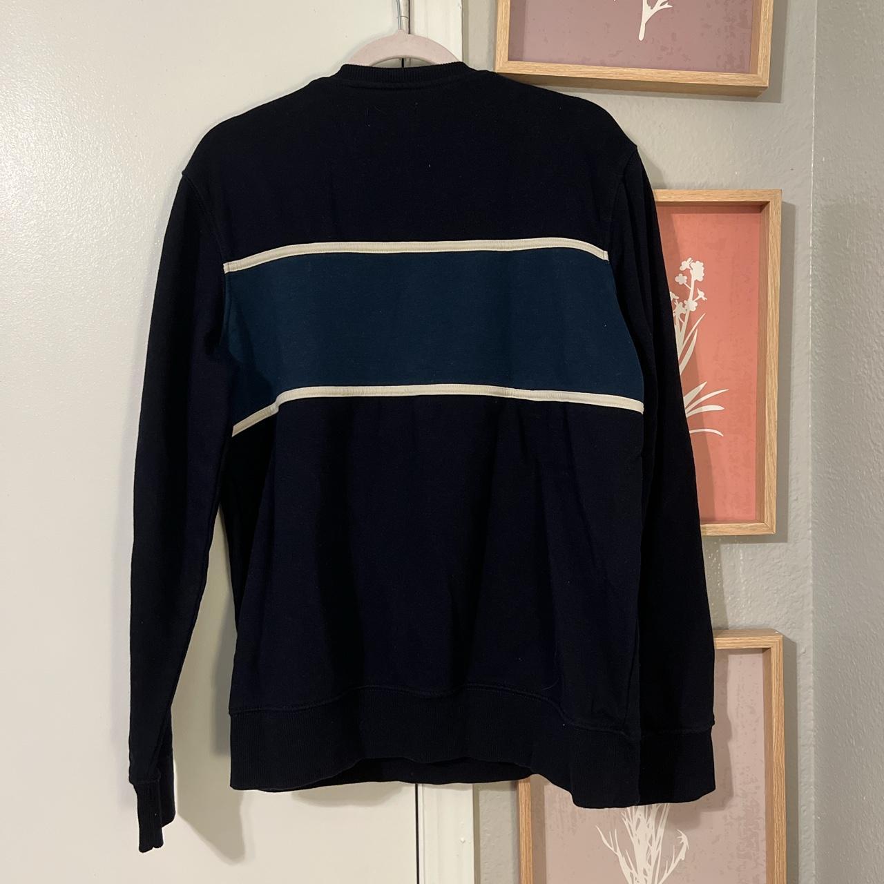 - men’s navy blue goodfellow crew neck - Depop