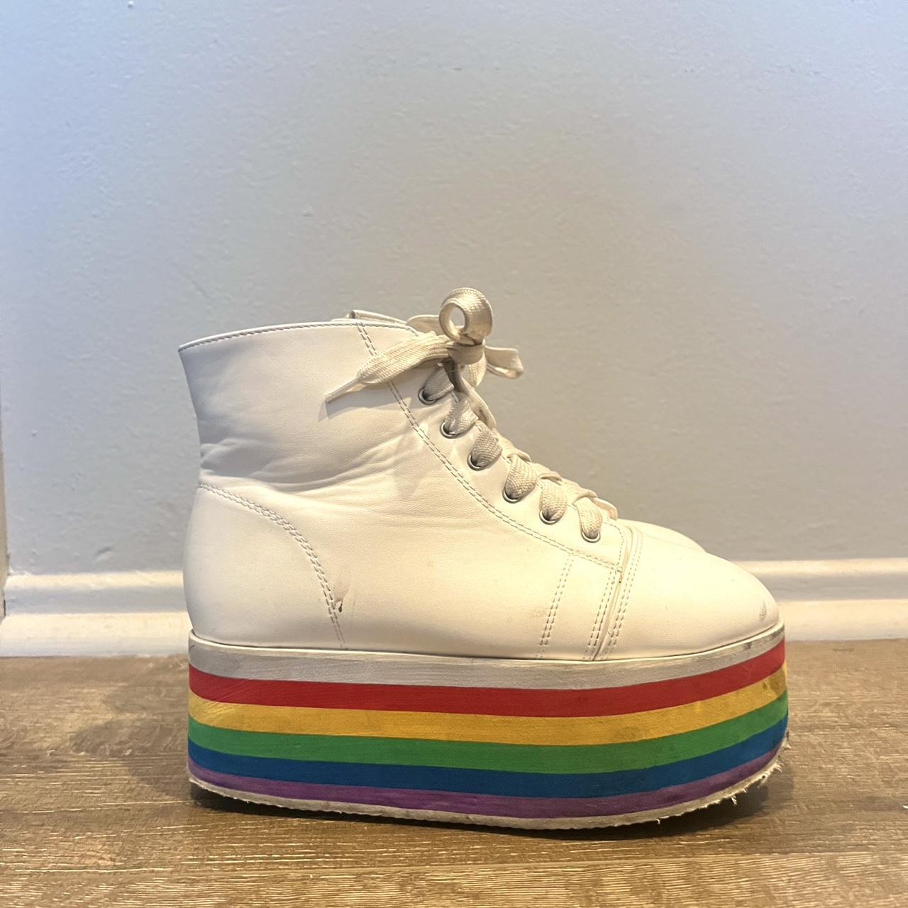 Dollskill Rainbow Platform... - Depop