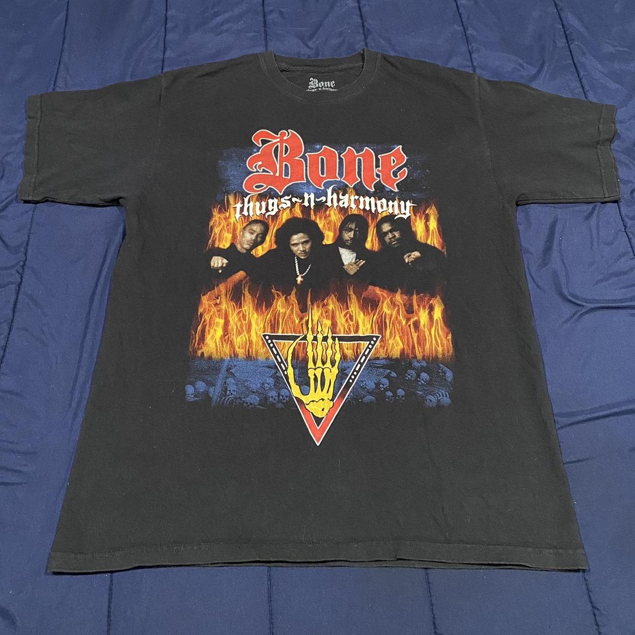 Black Vintage Bone Thugs N Harmony T-Shirt ~ No... - Depop