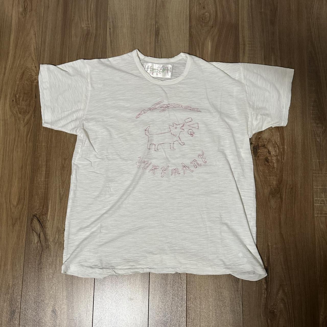 Shapes x Yuremane slub tee Size 2 brand new Open to... | Depop