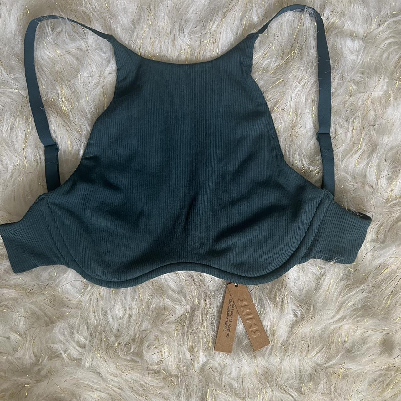 SKIMS High neck underwire top BRAND NEW with... - Depop