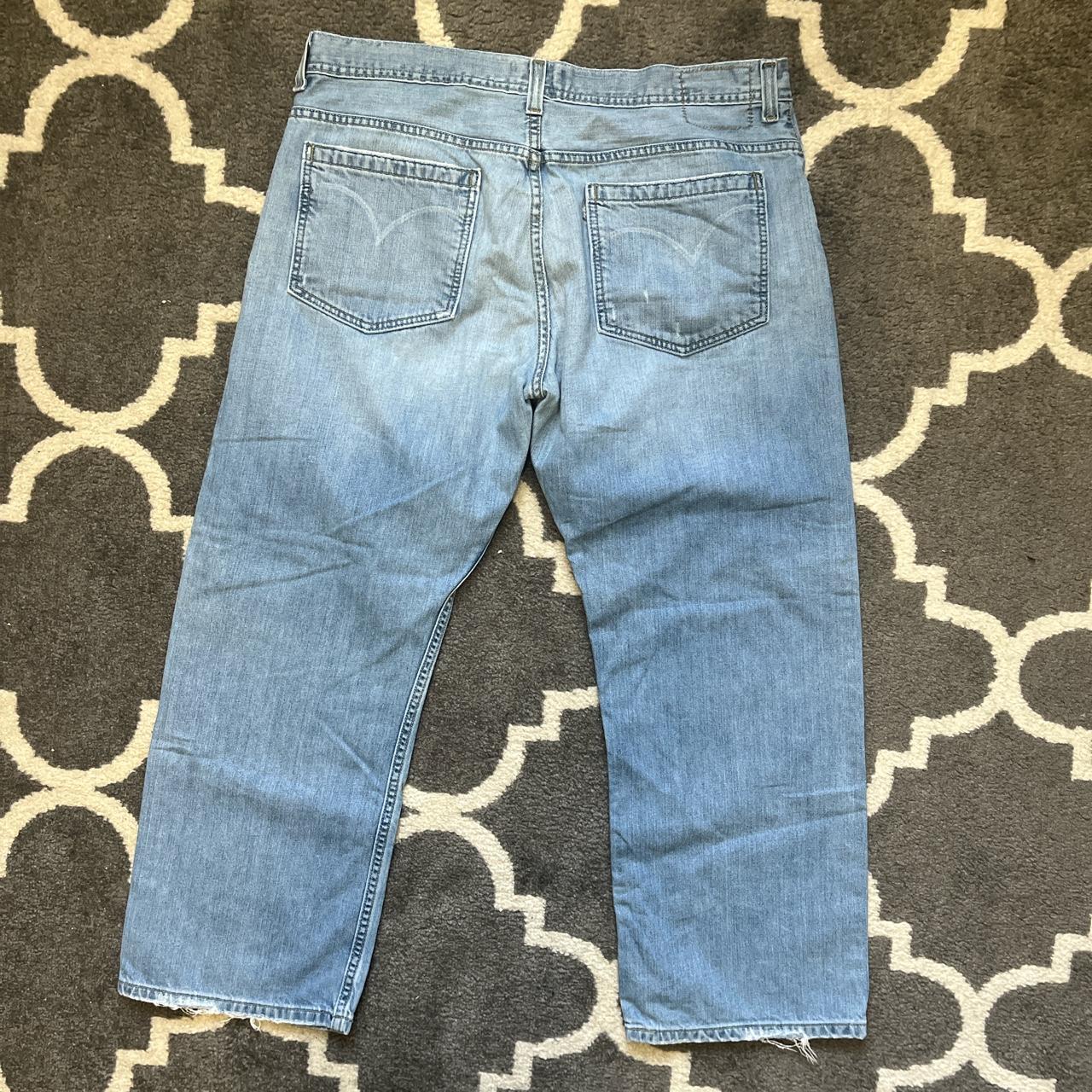 Levi silver tab baggy jeans super nice pair with a... - Depop