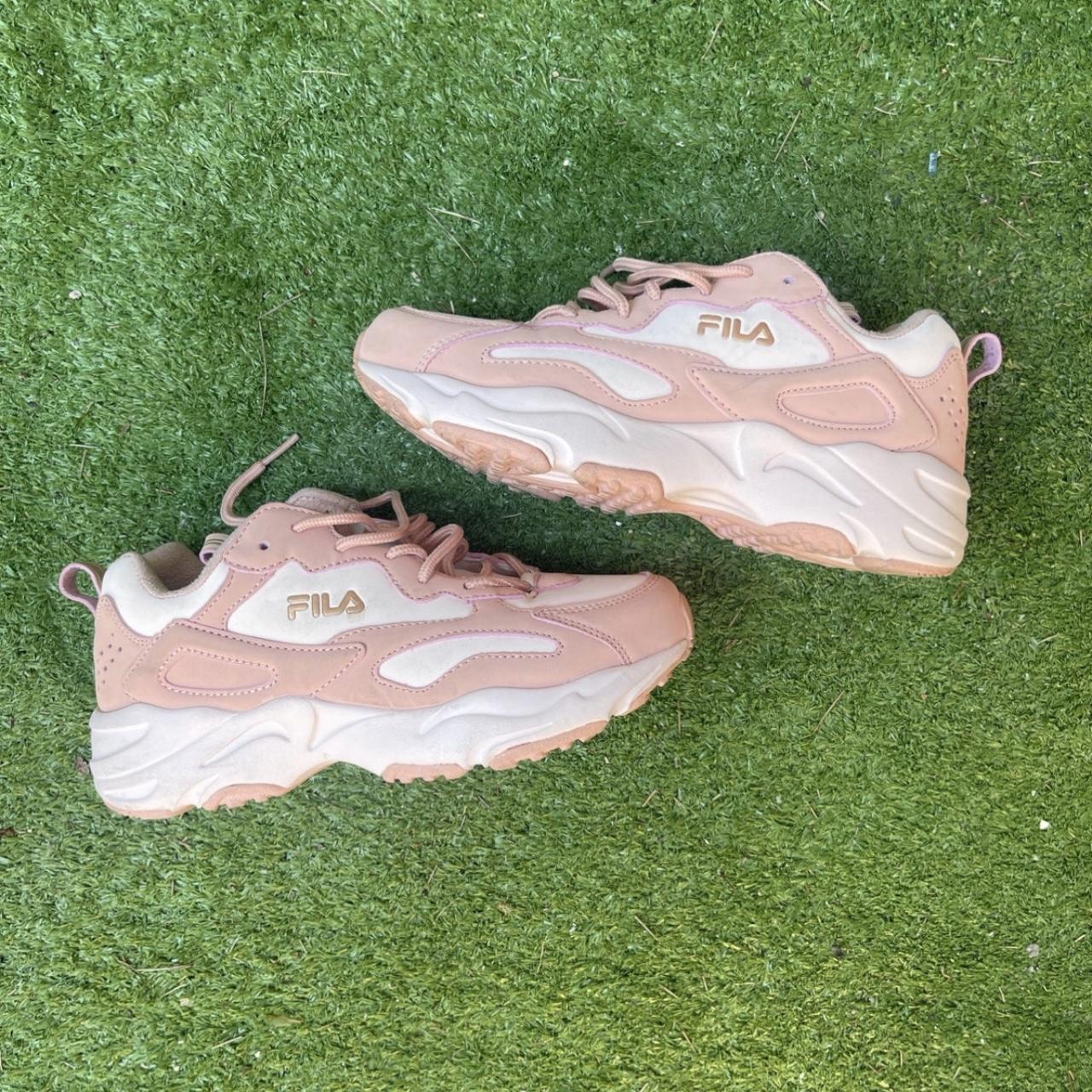 Filas Pink Shoes Size 65 No Smell Run A Little Depop