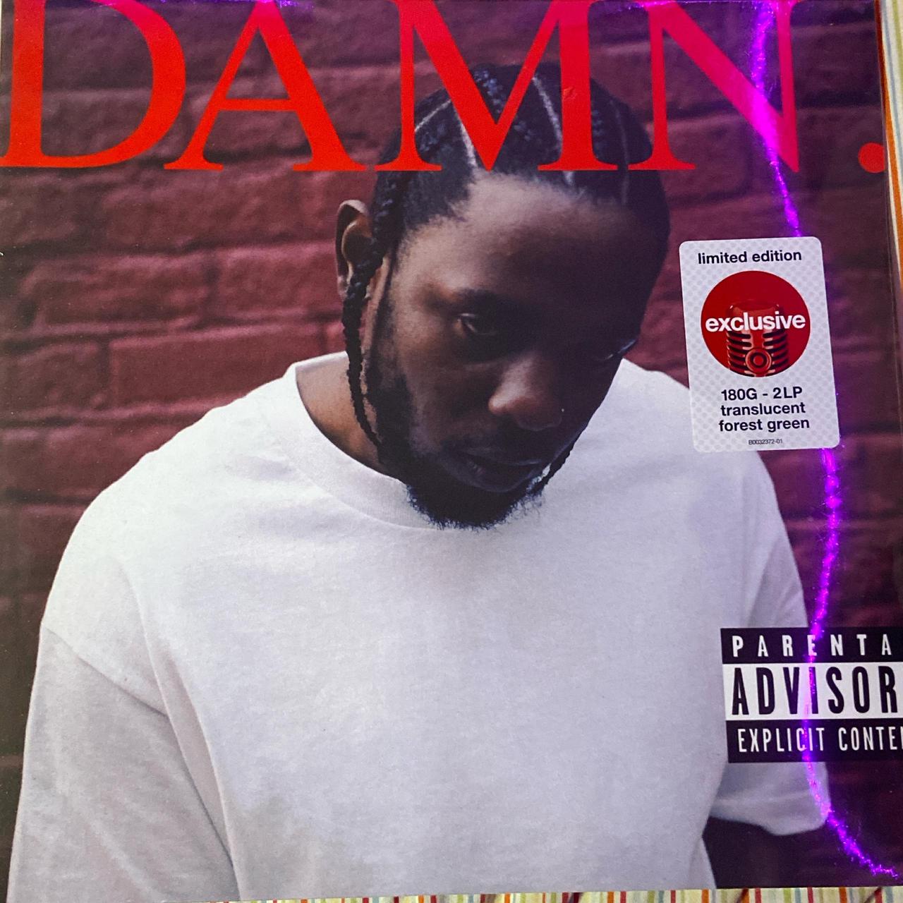 DAMN Vinyl - Unopened 2LP Translucent Green -Purple... - Depop