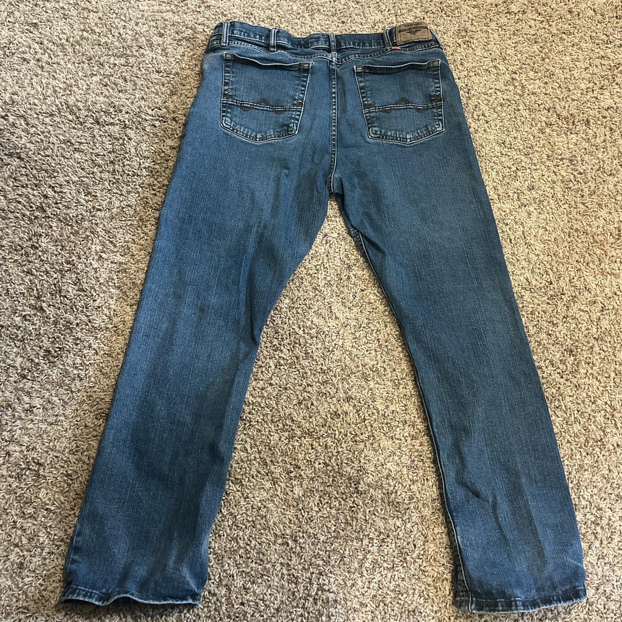 36 x 30 Wrangler Straight Fit Jeans Great Condition,... - Depop