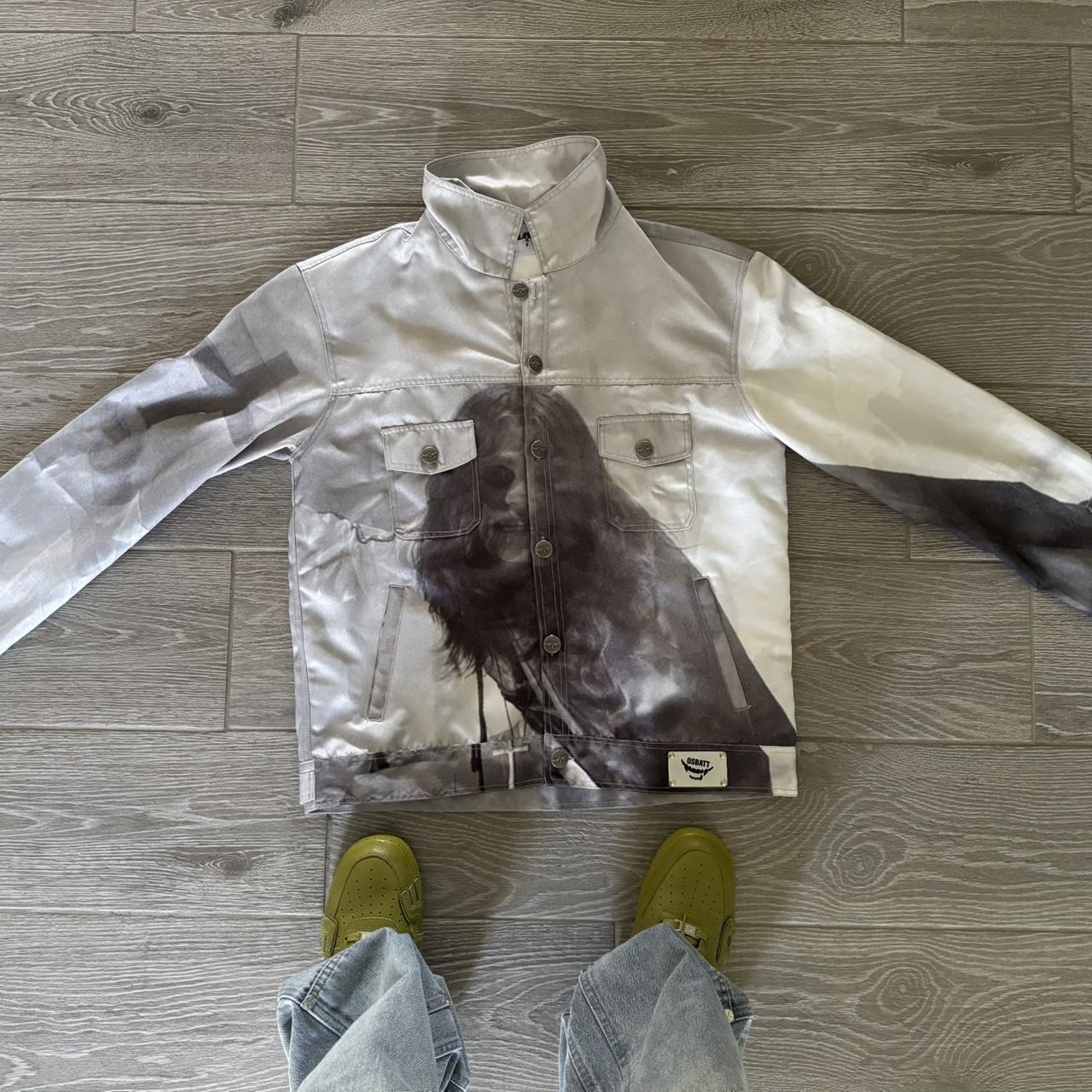 YEARSOFTEARS/OSBATT METAL TAG JACKET -Labeled a... - Depop