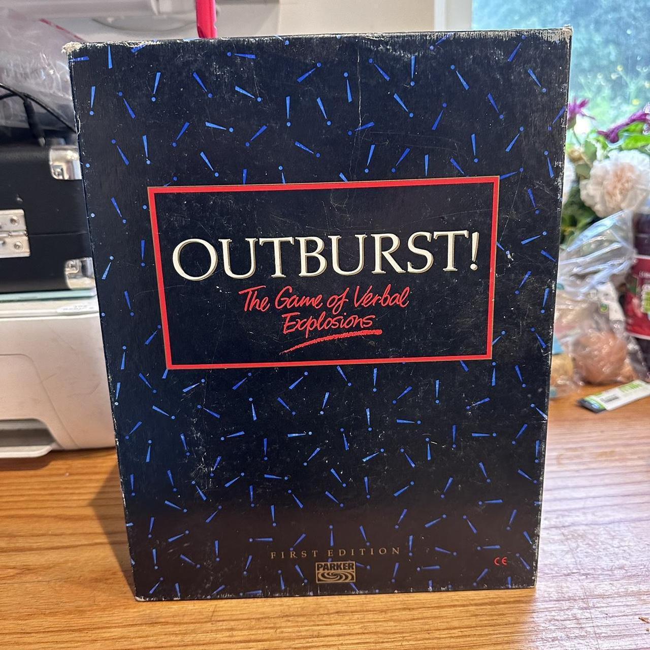 OUTBURST! X GAME. Vintage. — Game. 1-3 days... - Depop