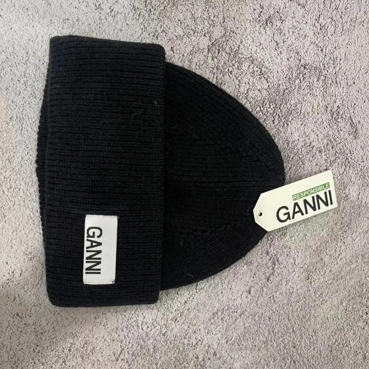 Ganni beanie , 1 size fits all - Depop