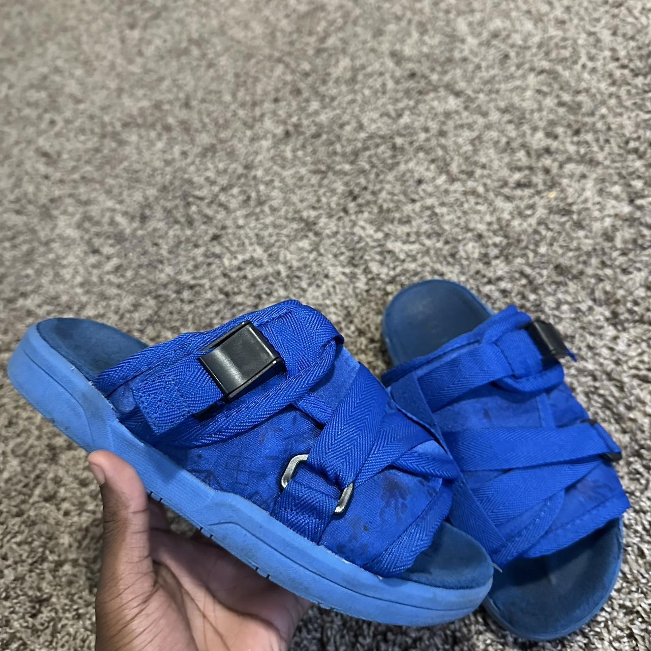 Blue Draco slides Authentic Good condition Dm... | Depop