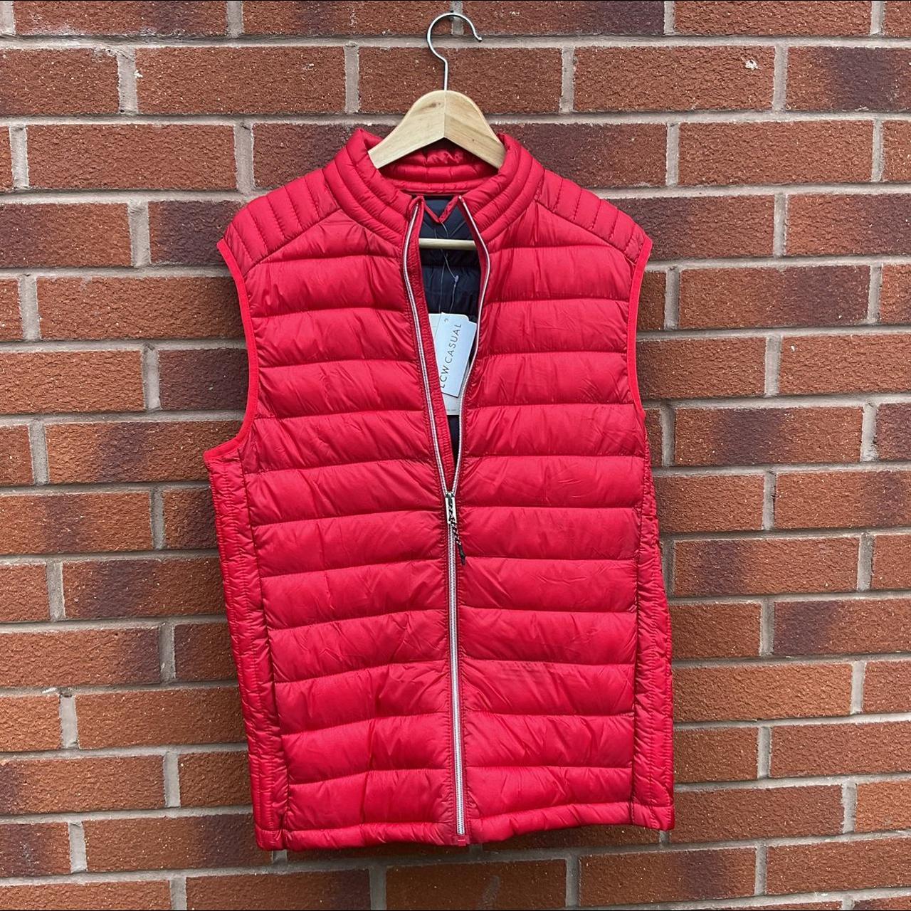 Men’s red gillet LCW Casual Size M - Depop