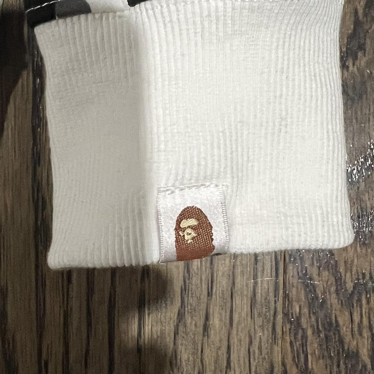 (AUTHENTIC WITH RECEIPT) WHITE BAPE HOODE. LMK IF... - Depop