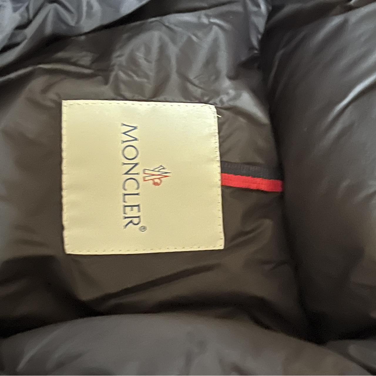 Moncler puffer Jacket fuzzy hood never worn before... - Depop