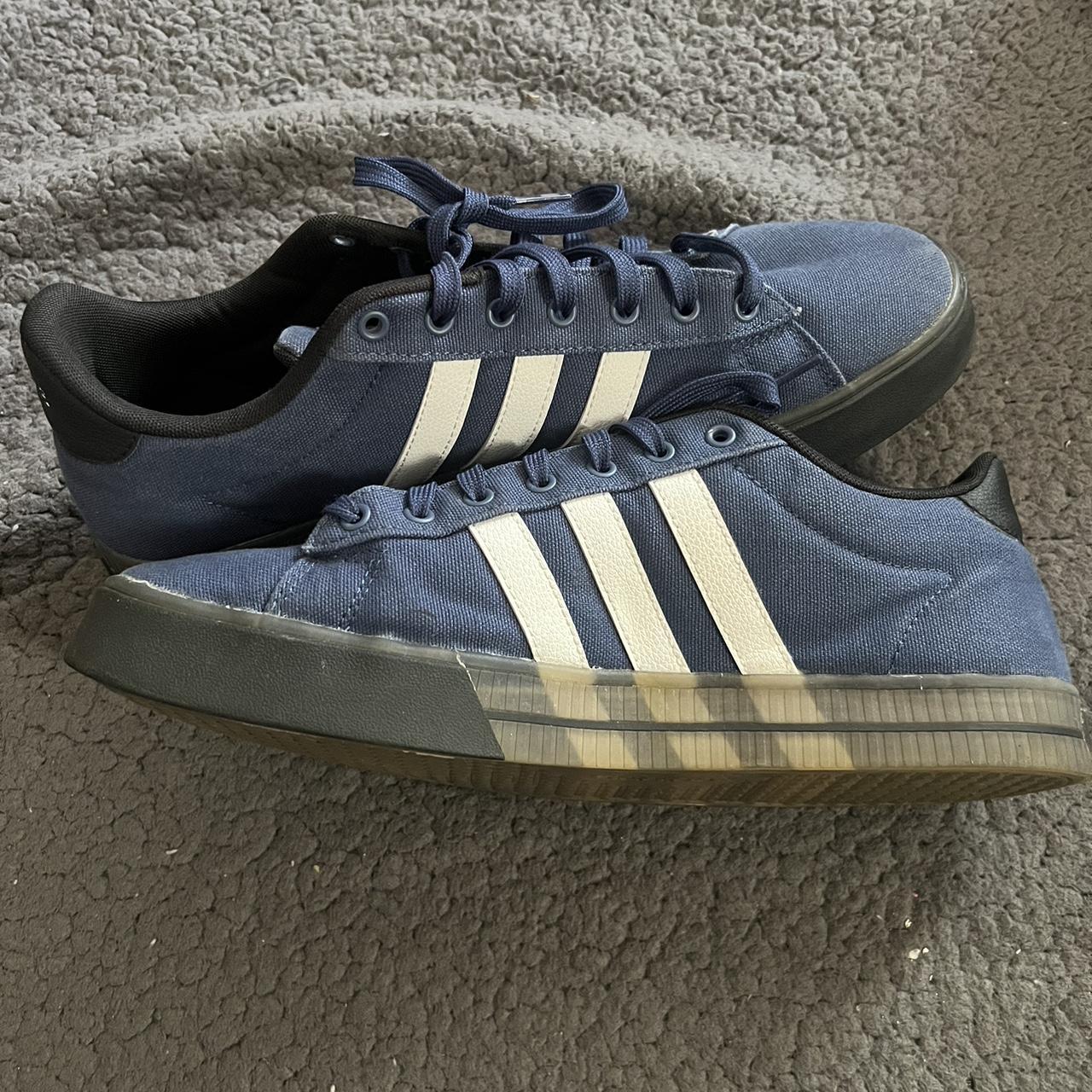 navy blue adidas men’s size 12 no refunds no offers - Depop