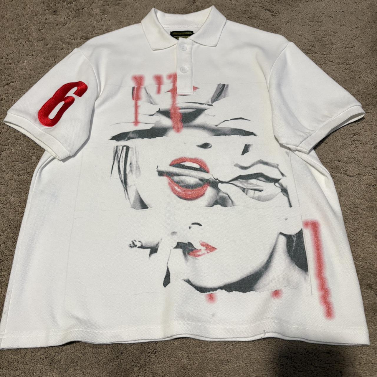 Limited edition "DroLandMiller red kills polo" no... | Depop