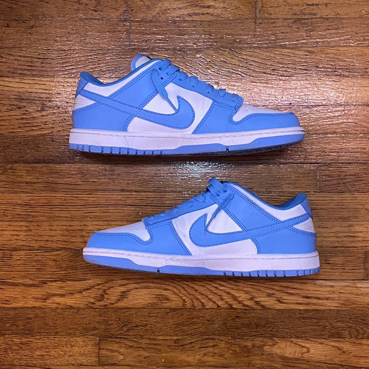 ‘University Blue’ Dunks, US 10 Only worn a few... - Depop