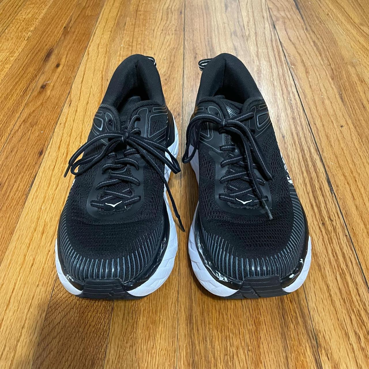 Hoka One One Womens Bondi 8 B/W Athletic and... | Depop