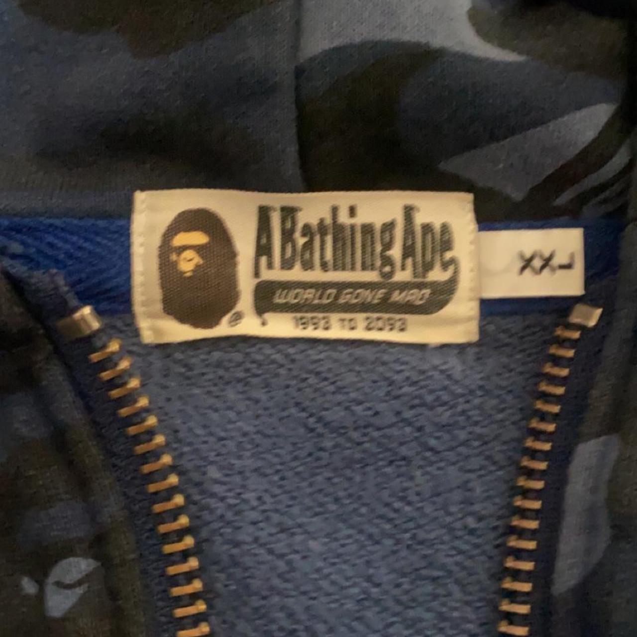 Bape hoodie tags all good Tagged 2xl fits like a... - Depop