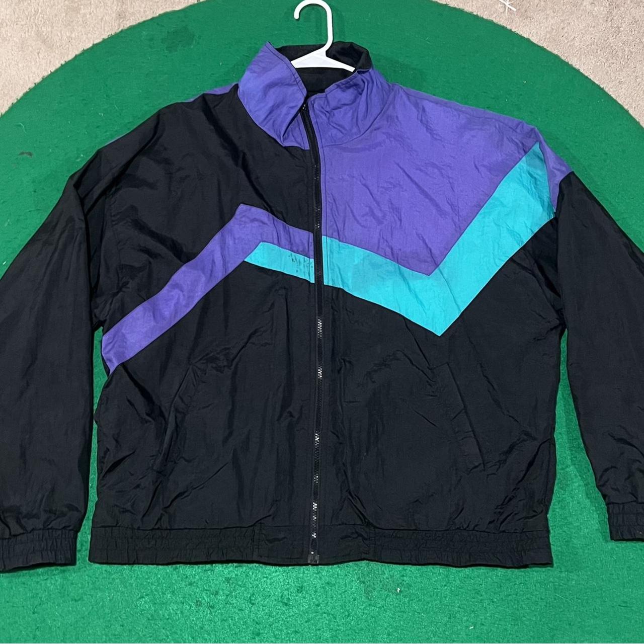 - Vintage 90’s windbreaker jacket - great condition... - Depop