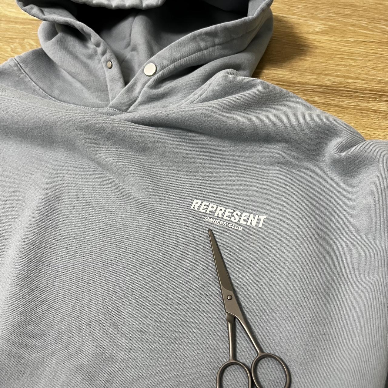 ‼️LIGHT BLUE REPRESENT HOODIE‼️ NEVER WORN, WASHED... - Depop