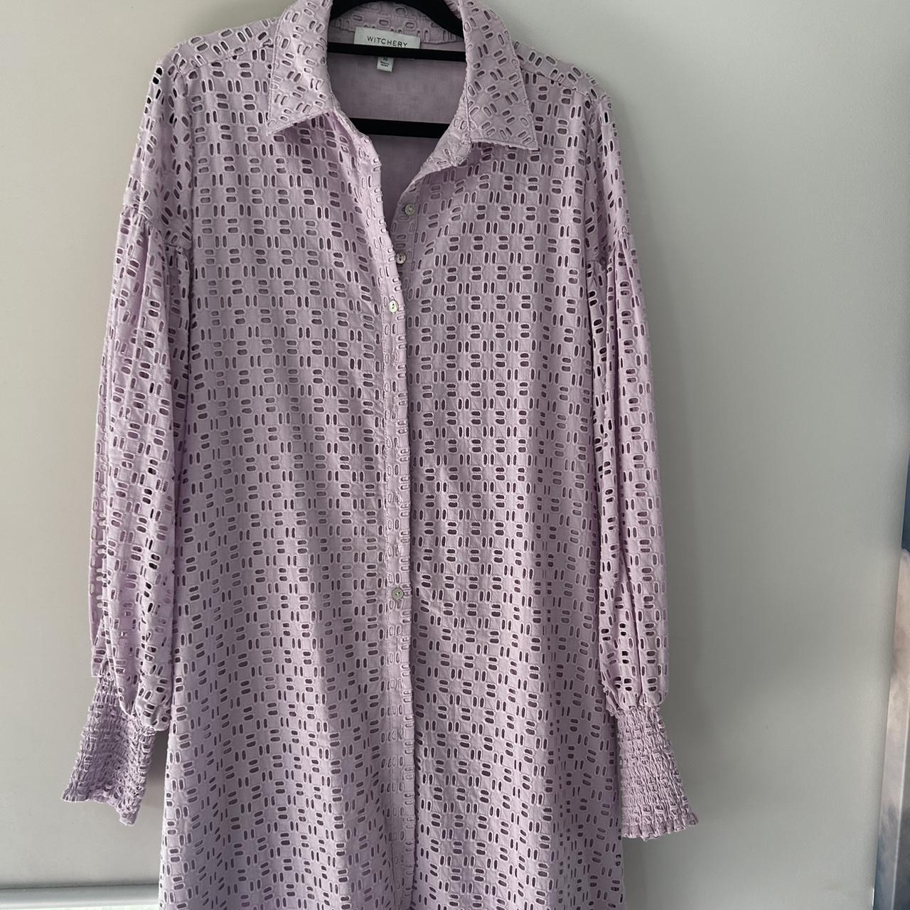Witchery shirt dress As new, worn once - Depop