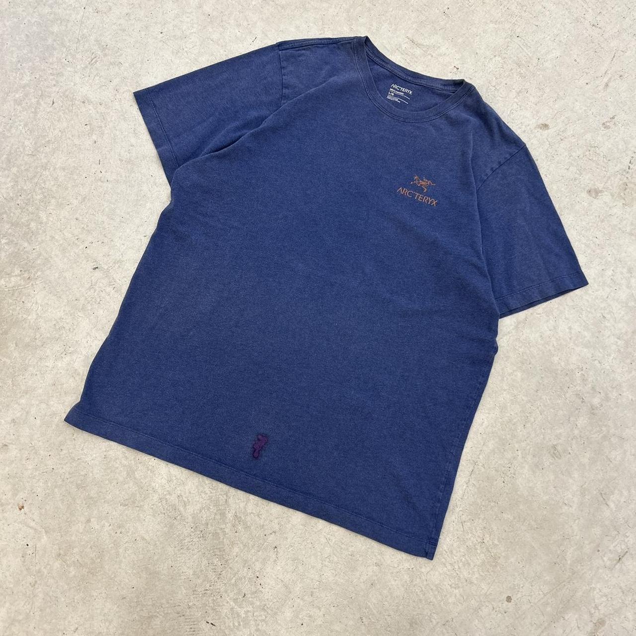 Arct’eryx Short Sleeve Logo Spell out Crew Neck... - Depop