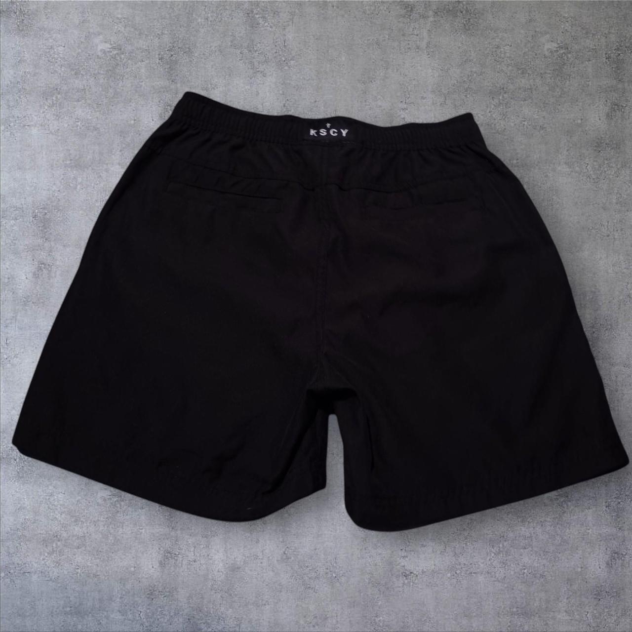 KSCY Melbourne Men's Black Mesh Pocket Drawstring... - Depop