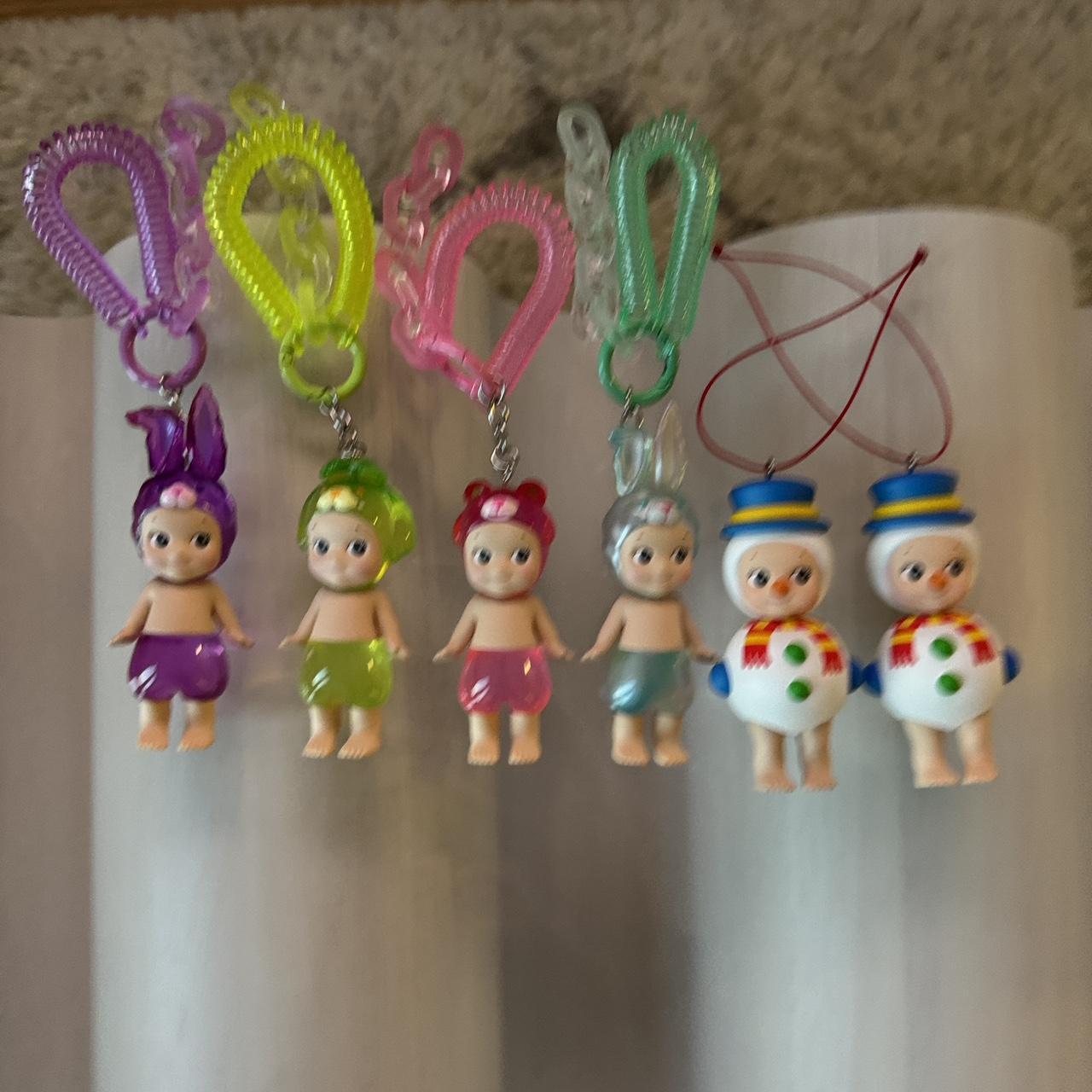 Sonny Angel keychains & ornament! Grape Rabbit... - Depop