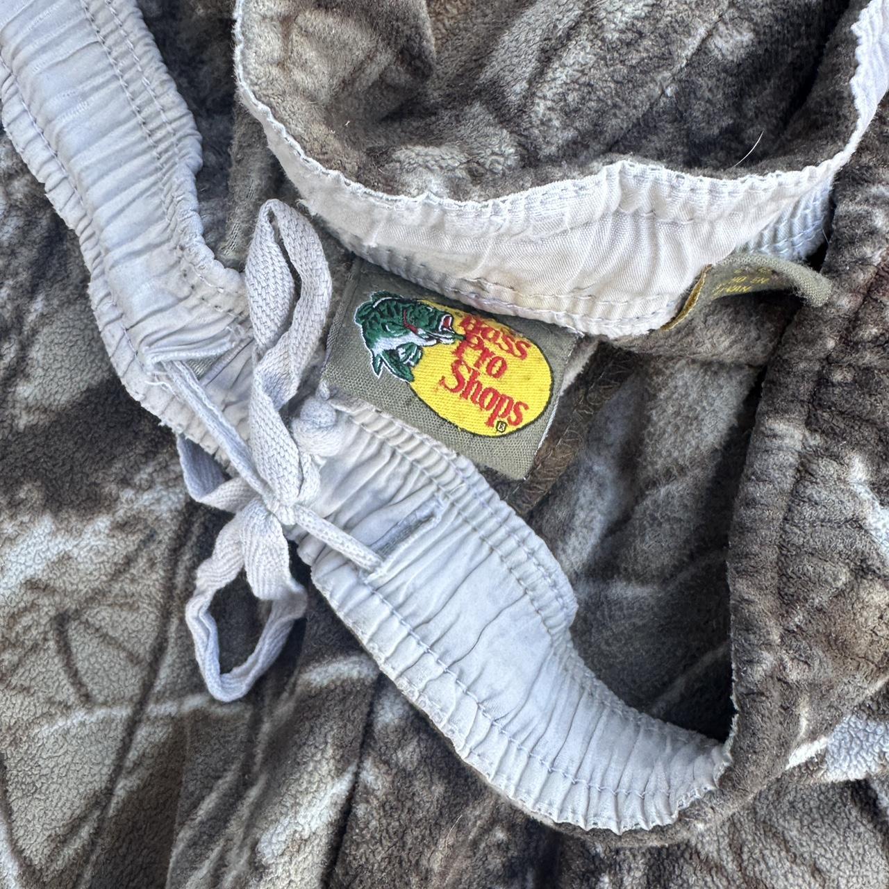 Nice Vintage Bass Pro Camo Joggers No Pockets Depop
