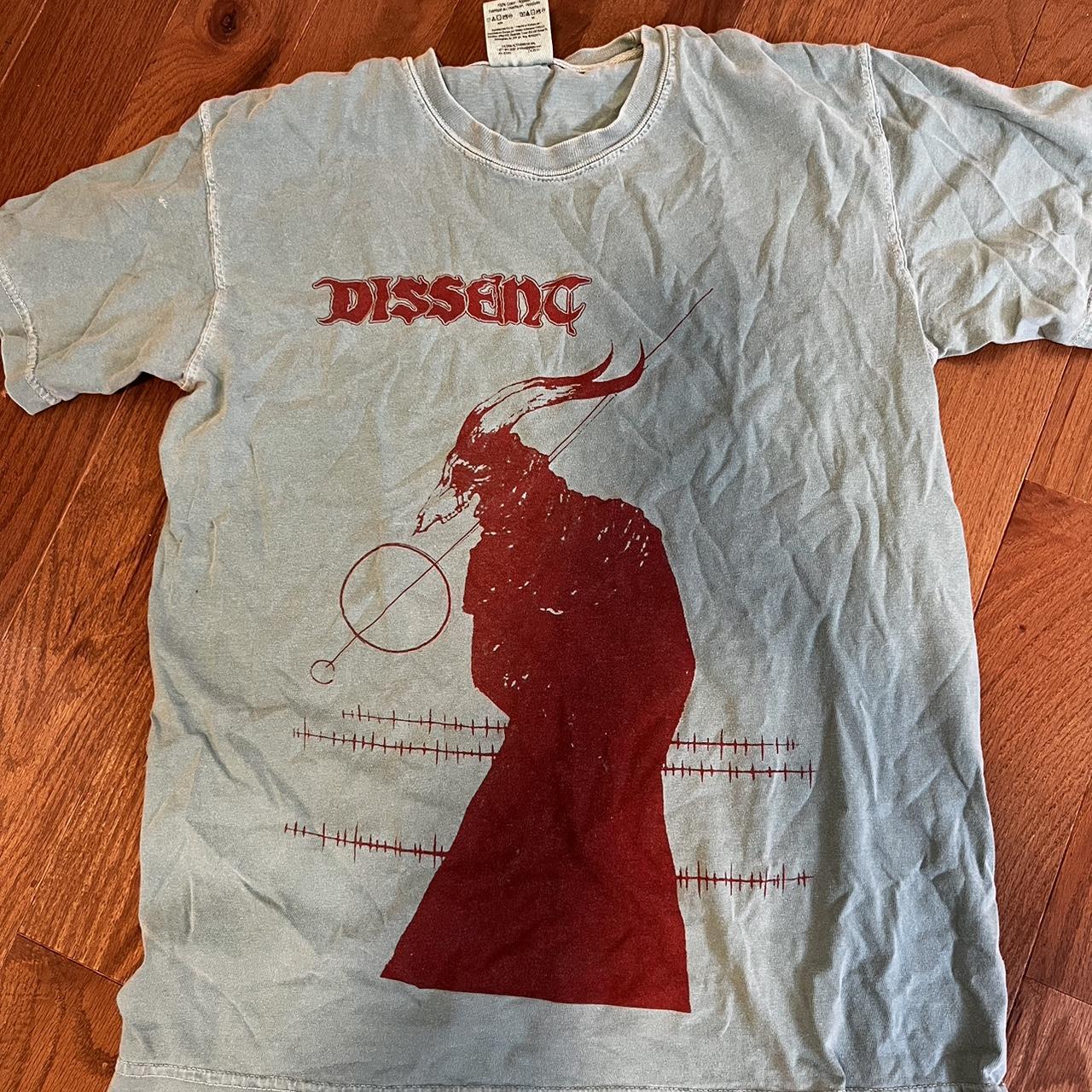 Dissent band shirt - Depop