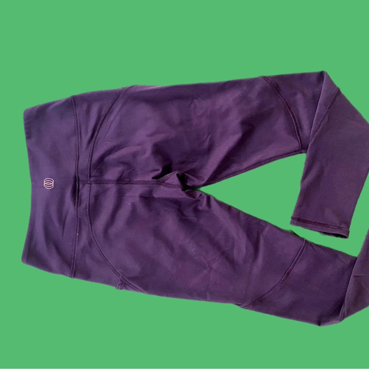 Women’s deep purple yoga pants. Balance Collection... - Depop