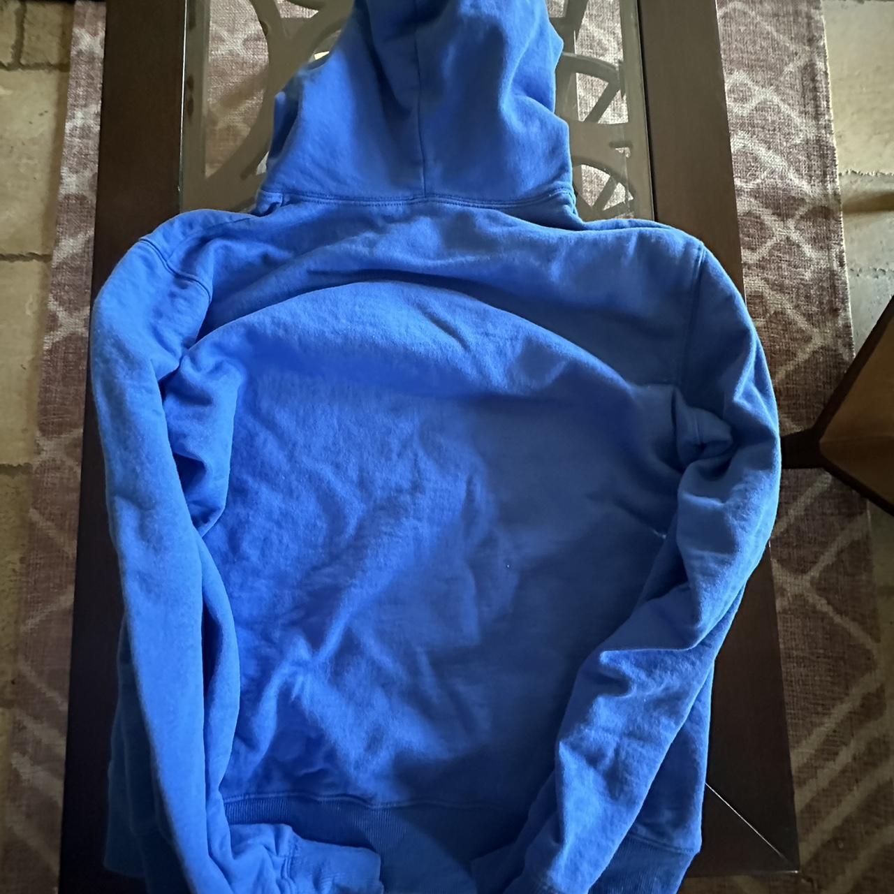Blue Spider Hoodie Worn 5 Times Depop