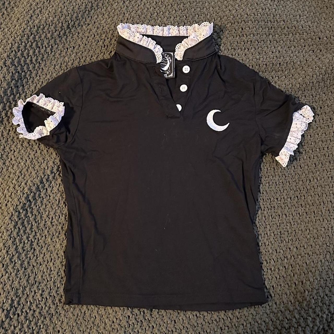 XS killstar blouse — like new I love this shirt so... - Depop