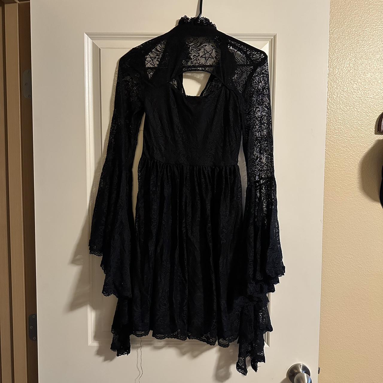 Killstar lace dress XS #killstar #goth - Depop