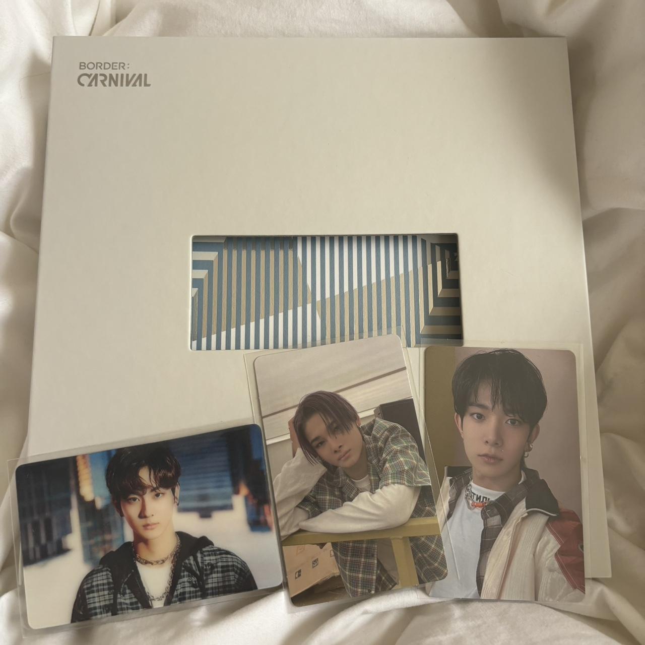 Enhypen Border: Carnival album with all photocards:... - Depop