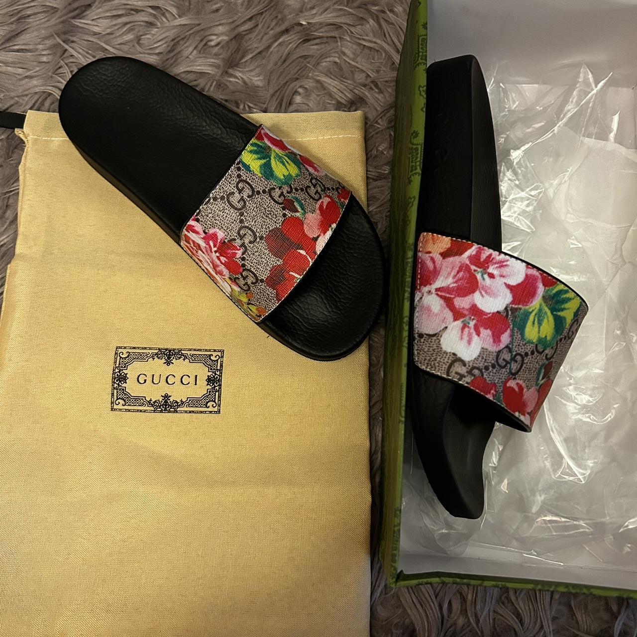 Gucci slide Dupes Look exactly like the authentic... - Depop