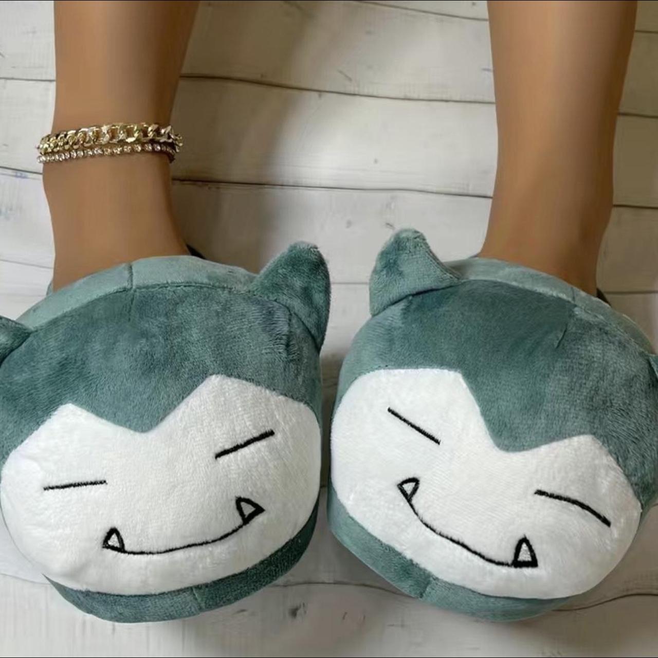 Snorlax Pokémon Slippers: These are brand new and... - Depop