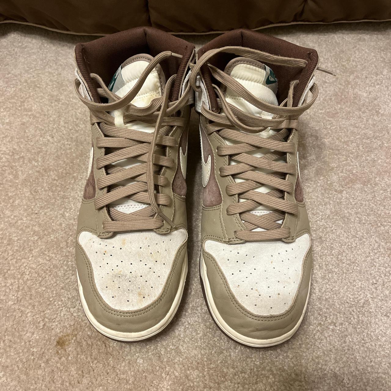 chocolate milk high dunks *11.5 - Depop