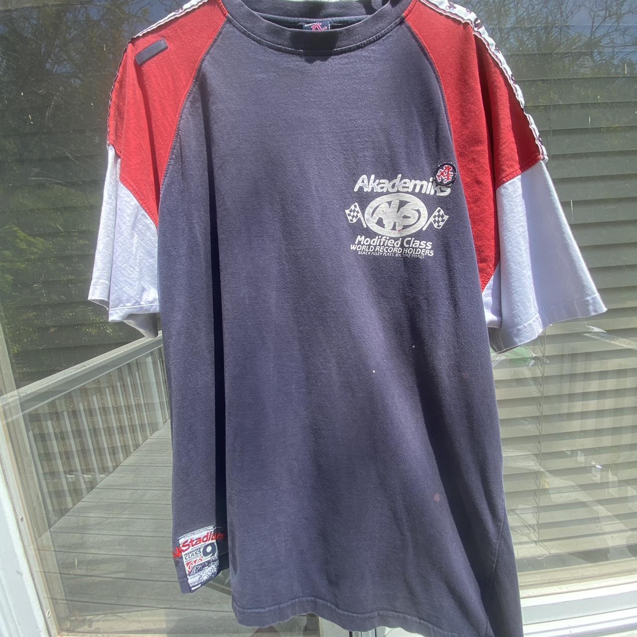 Y2K Akademiks Vintage racing tee Check photos for... - Depop