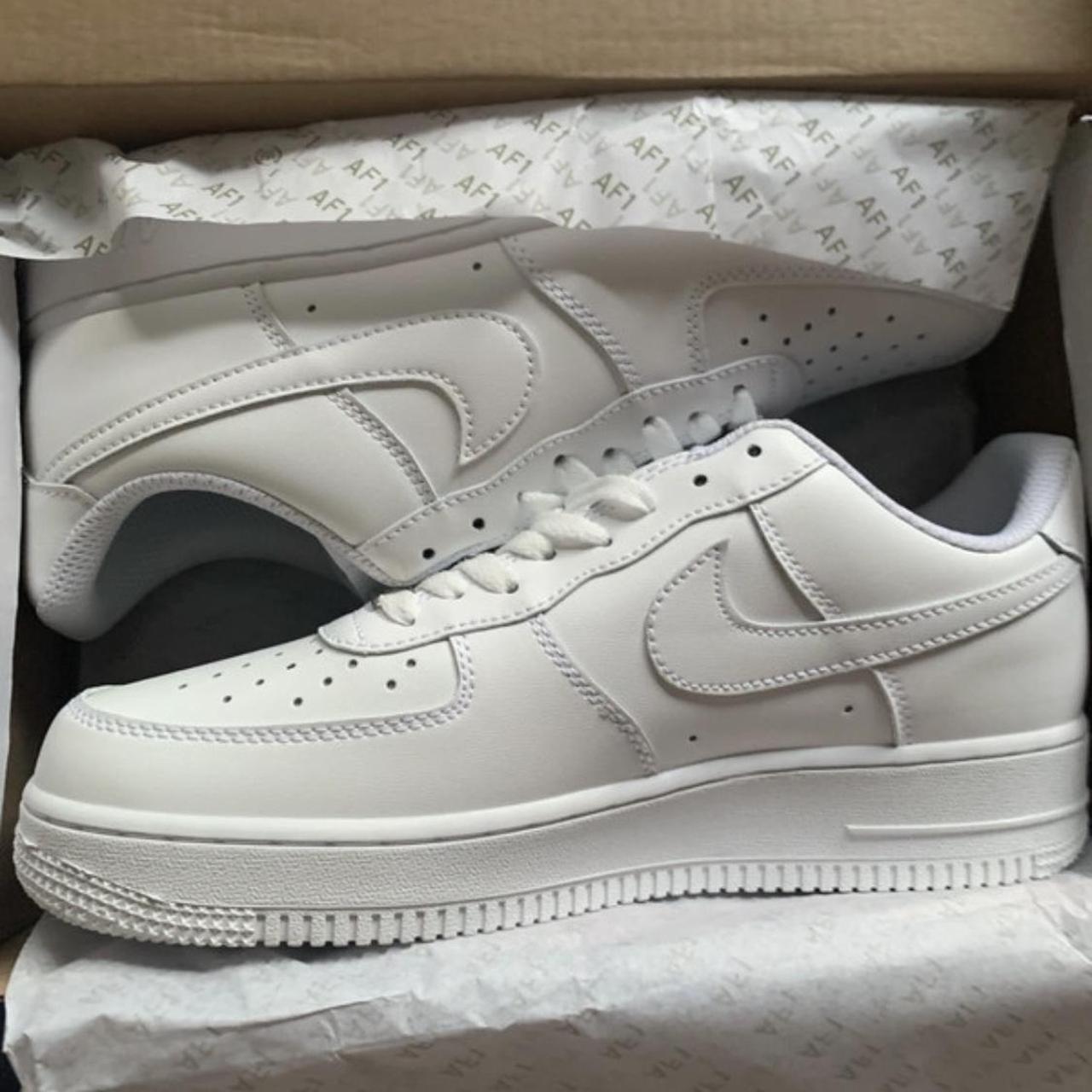 Air Force 1 White Brand New Never Worn Original... - Depop