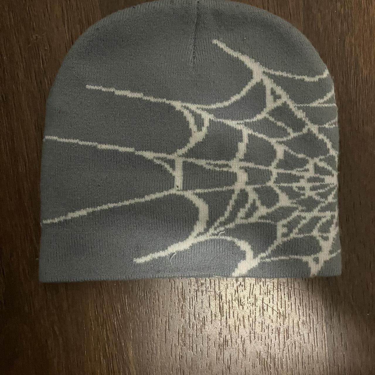 Spiderweb Beanie DM FOR ANY QUESTIONS Willing to... - Depop