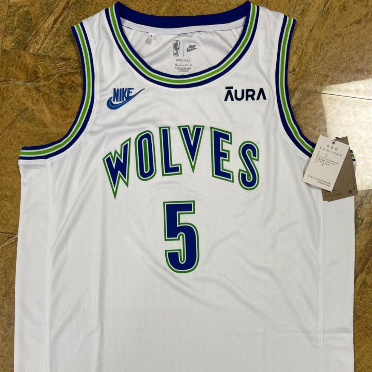 NEW Mens Anthony Edwards Jersey Nike city edition -... - Depop