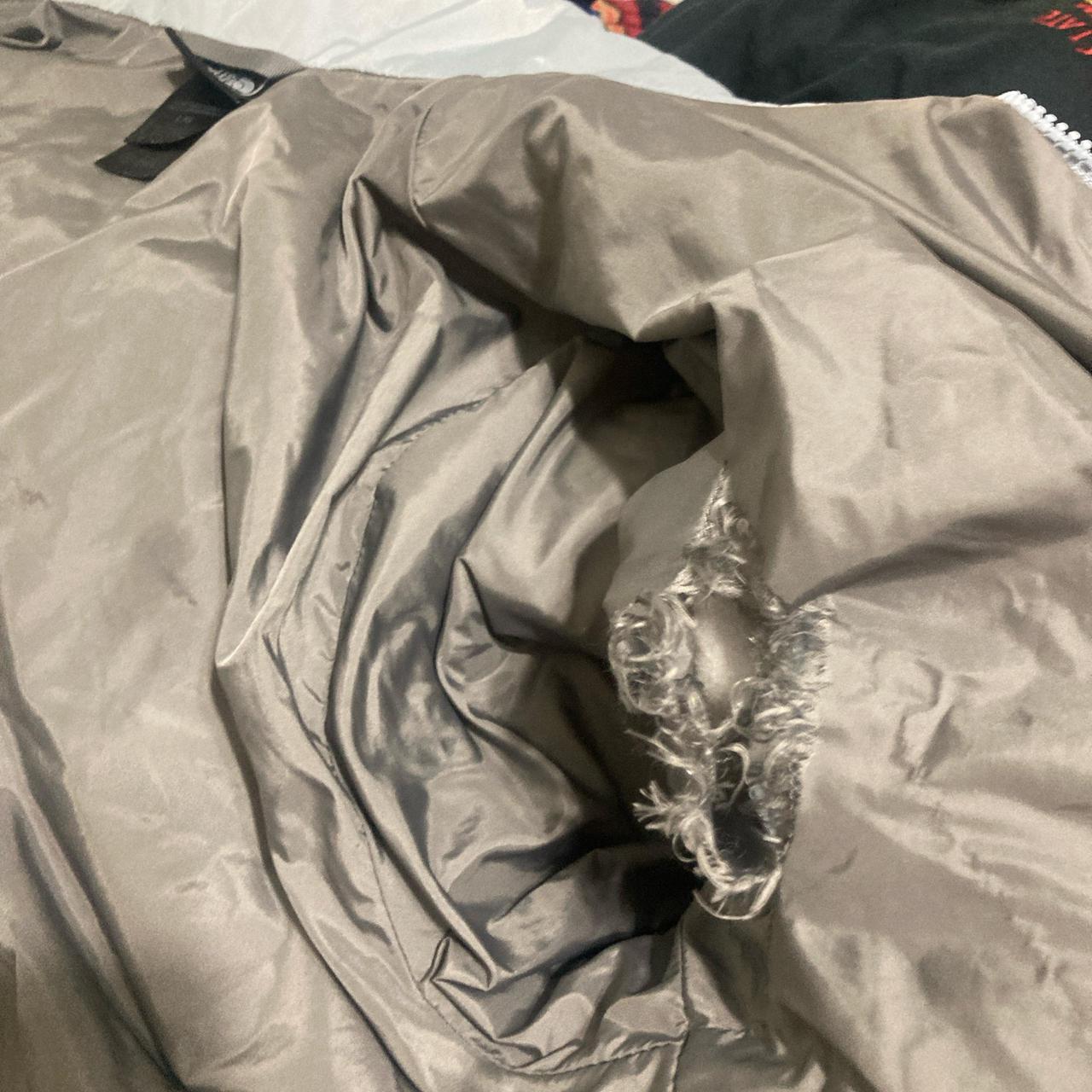 Woman’s north face puffer jacket Tear inside jacket... - Depop