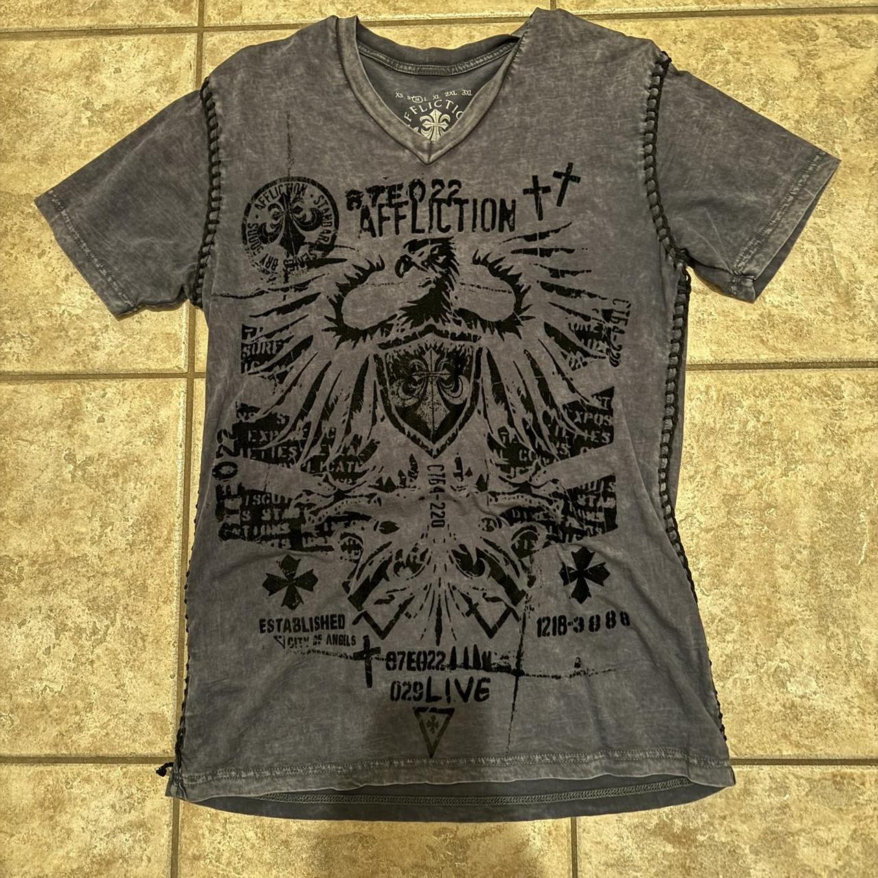 affliction shirt - Depop