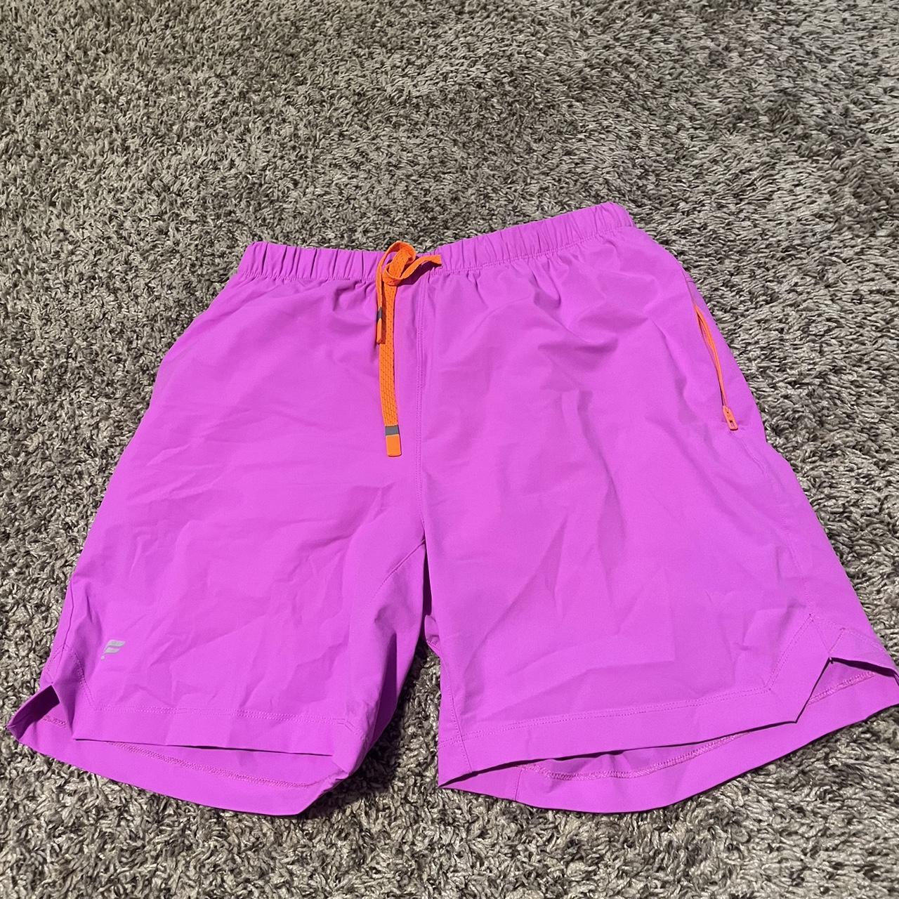 Mens medium, Fabletics, Pink with orange lining,... - Depop