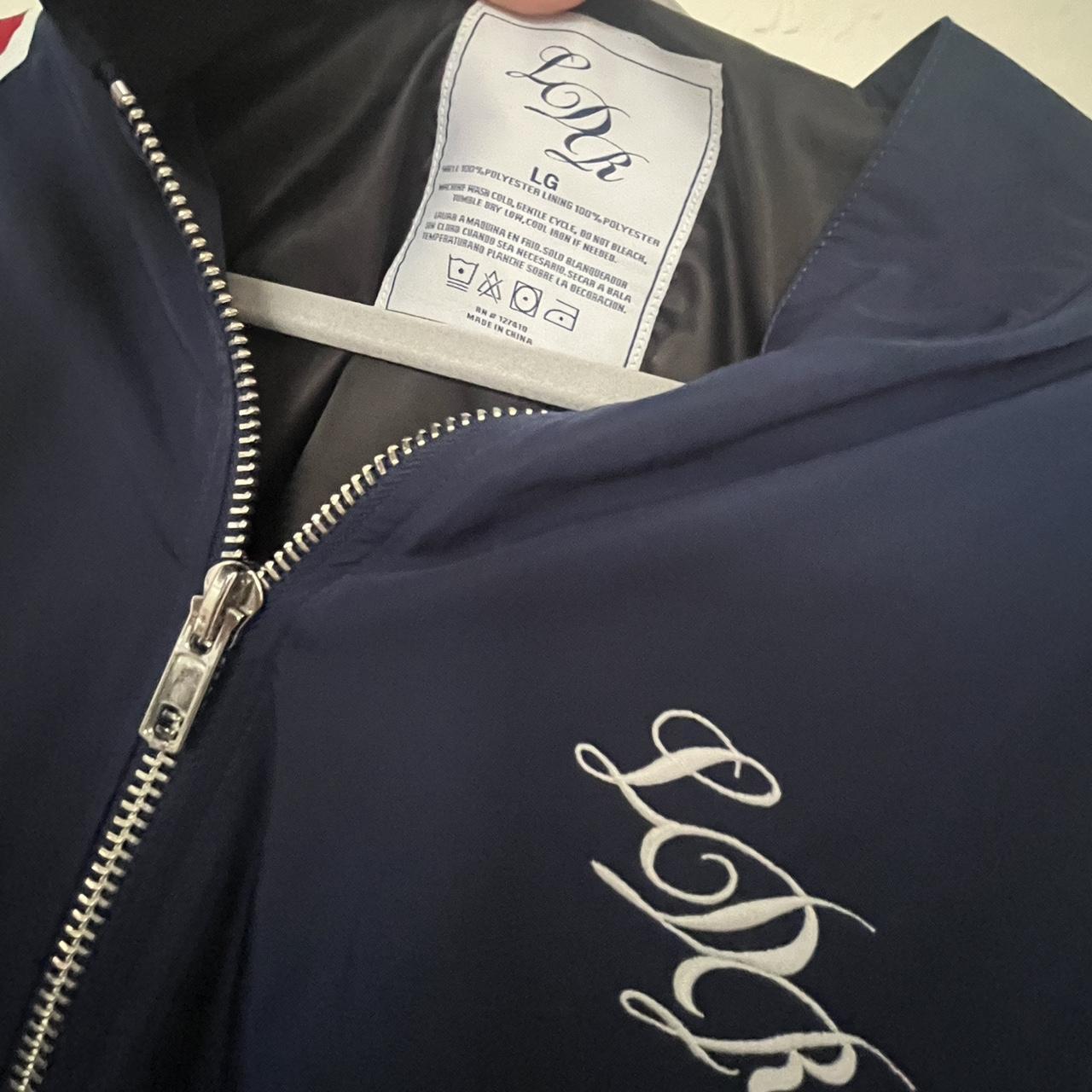 LDR Lana del Rey album racing zip up jacket - Depop