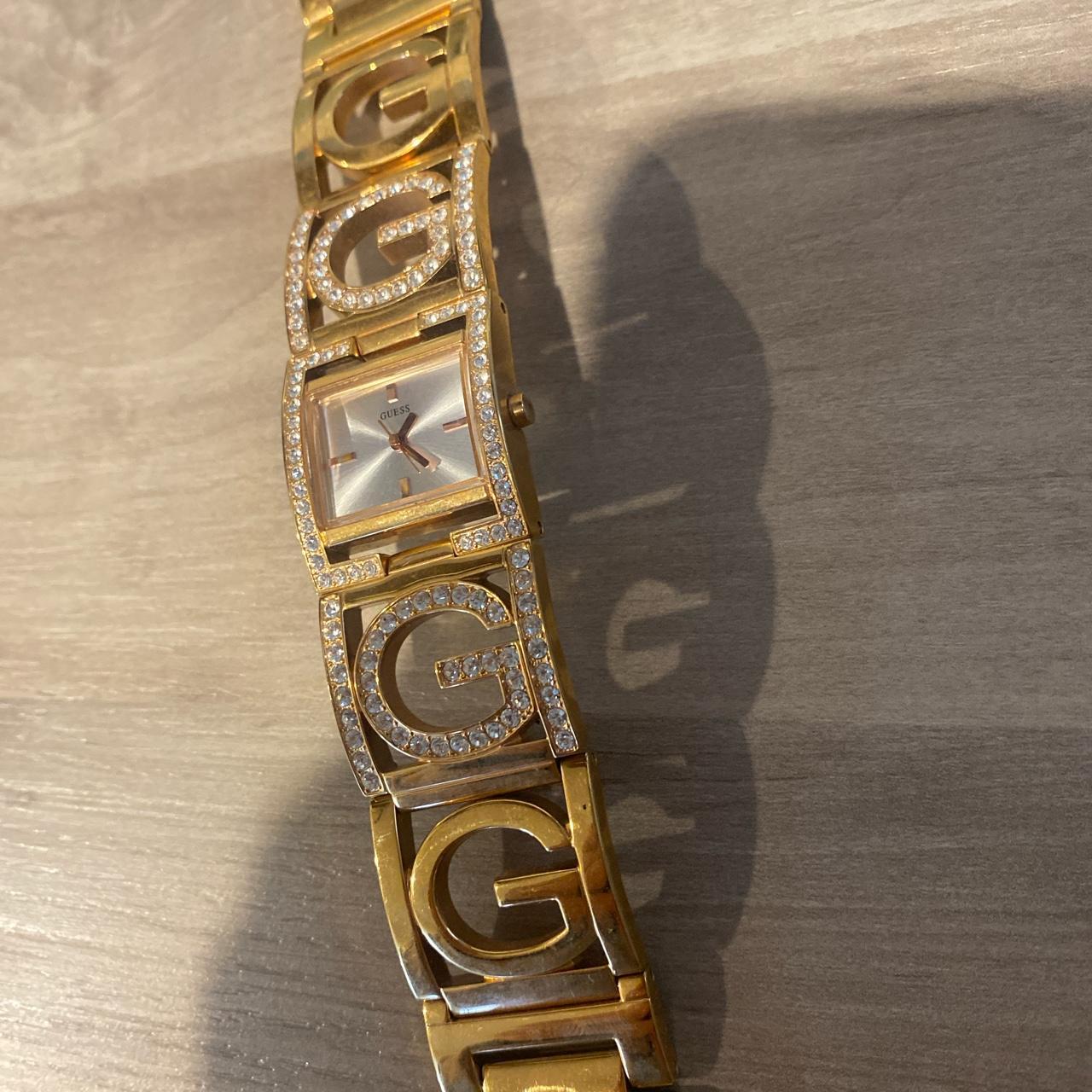 Guess gold watch #vintage #retro #vintageguess - Depop